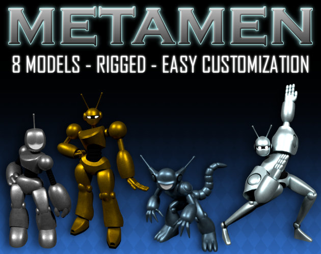 Metaman Model Pack by B-Kaizer