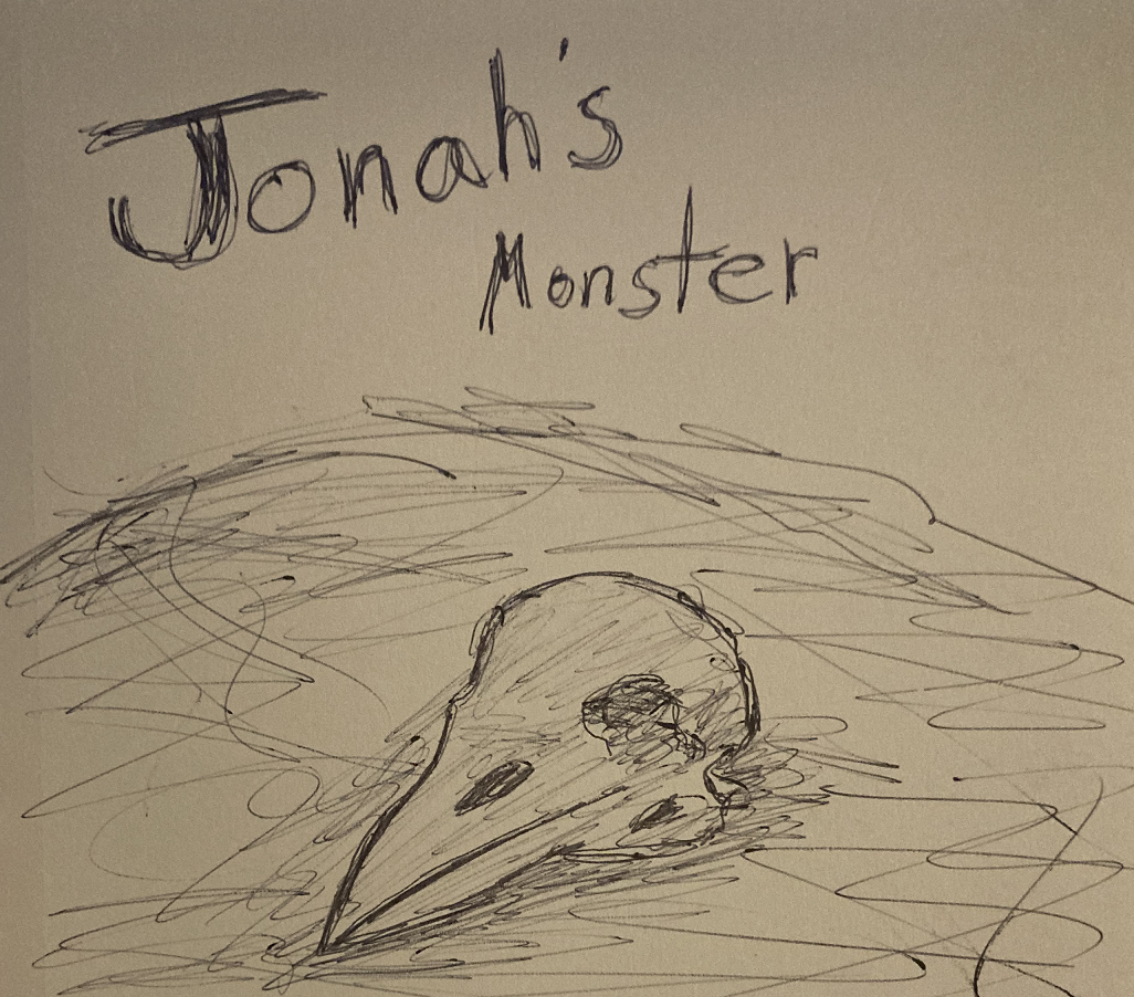 Jonah's Monster by bonsaipropaganda