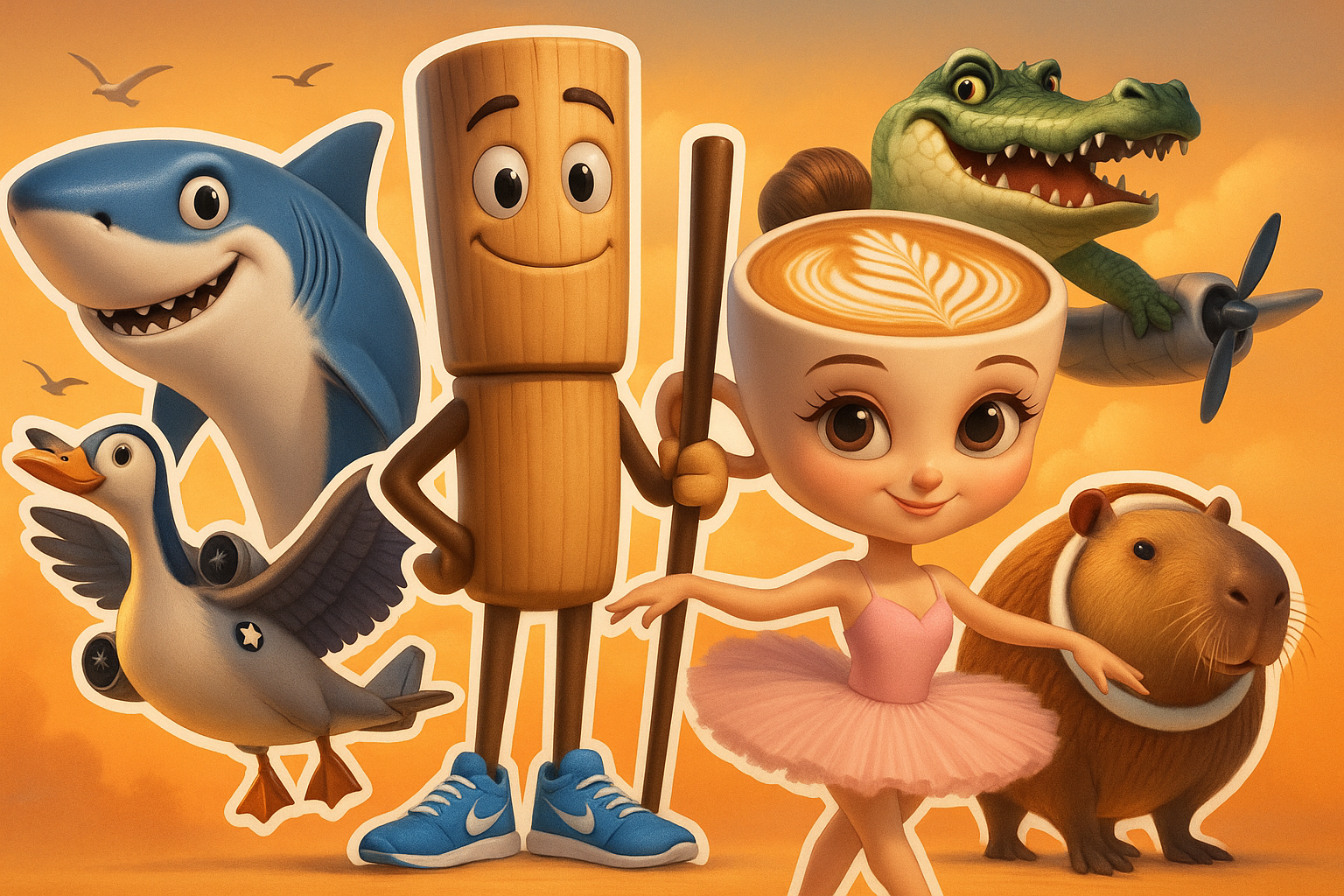 Devlog - 18 Italian Brainrot Image Pack – Meme Characters, Scenes ...