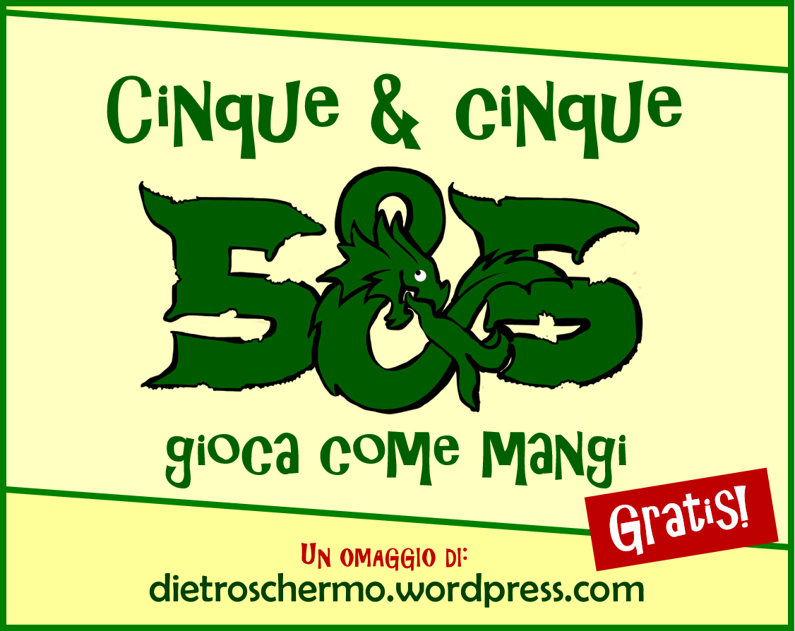 Cinque & Cinque - gioca come mangi! - manuale base by BilleBoo