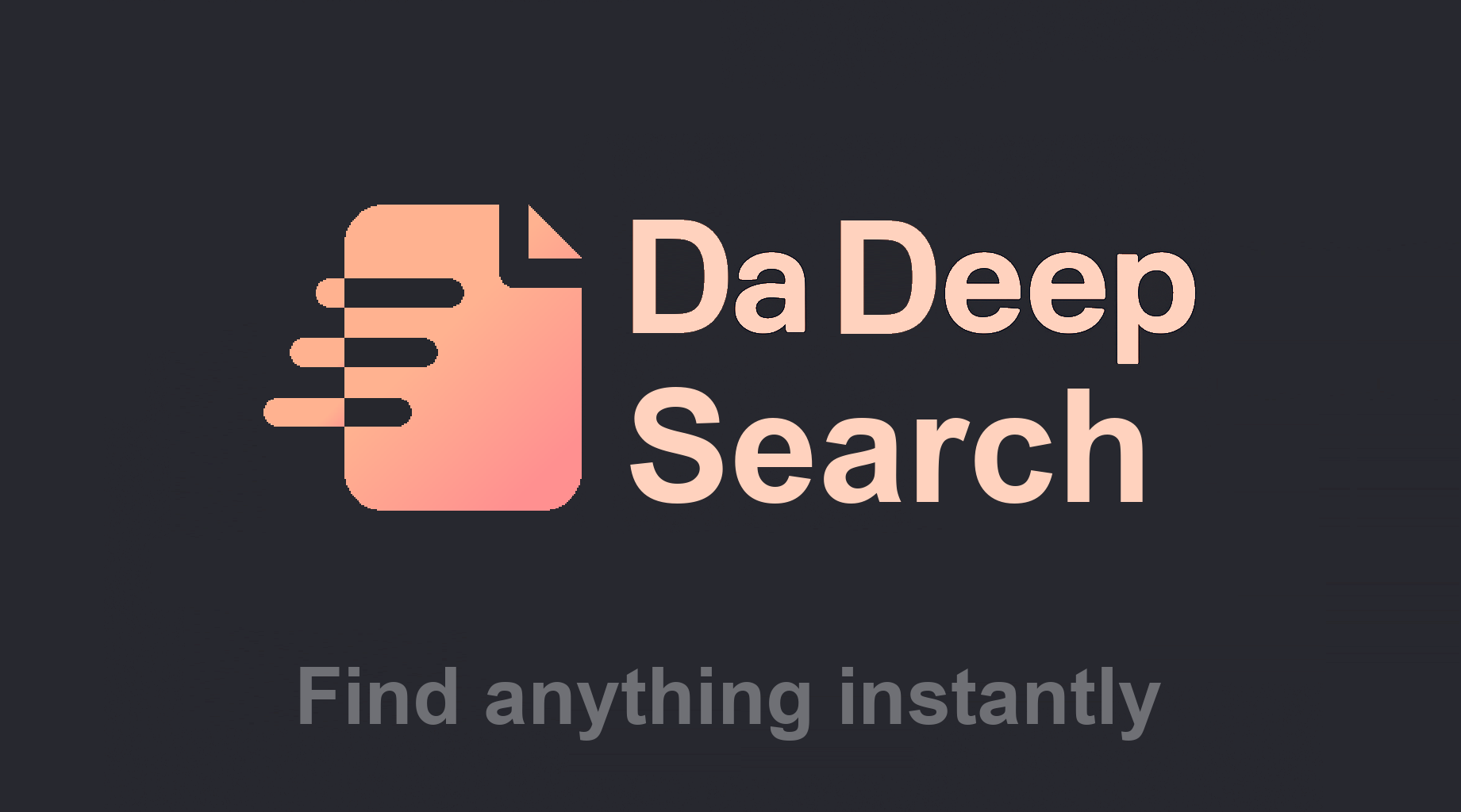 Da Deep Search by Drimiteros