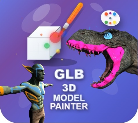 GLB 3D Model Painting Tool by Jonasz O.