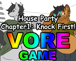 House Party! Chapter One: Knock First! (vore) by Loleczeq12