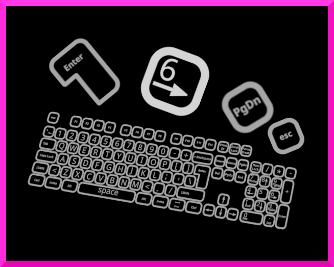 Flat keyboard/keys (svg) by prokenya