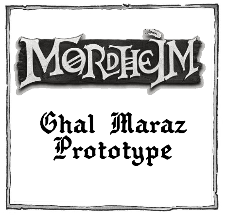Mordheim Item - Ghal Maraz Prototype by No Chuds No Masters