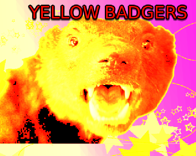 Yellow Badgers by Flimsknoght