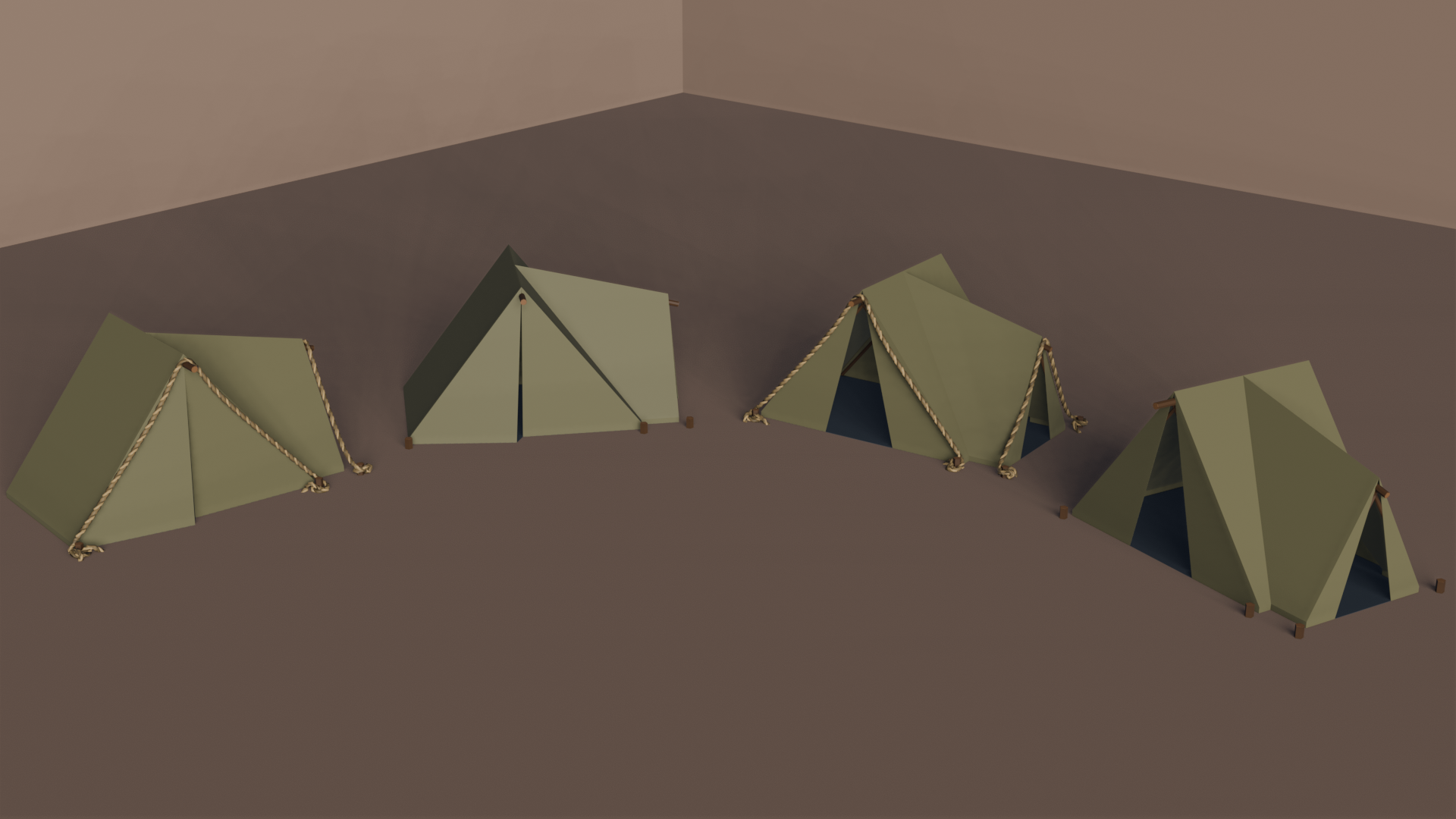 Campcraft - Stylized Tent Pack by Vex's Forge