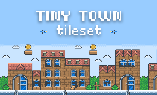 Anisimova's Tiny town tileset by anisimova