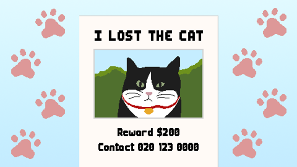 Free - I LOST THE CAT - A game about irresponsible cat sitting ...