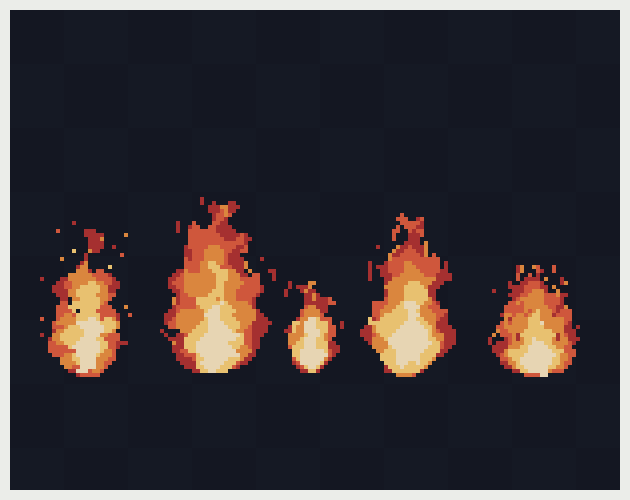 Pixel Fire Asset Pack by Devkidd