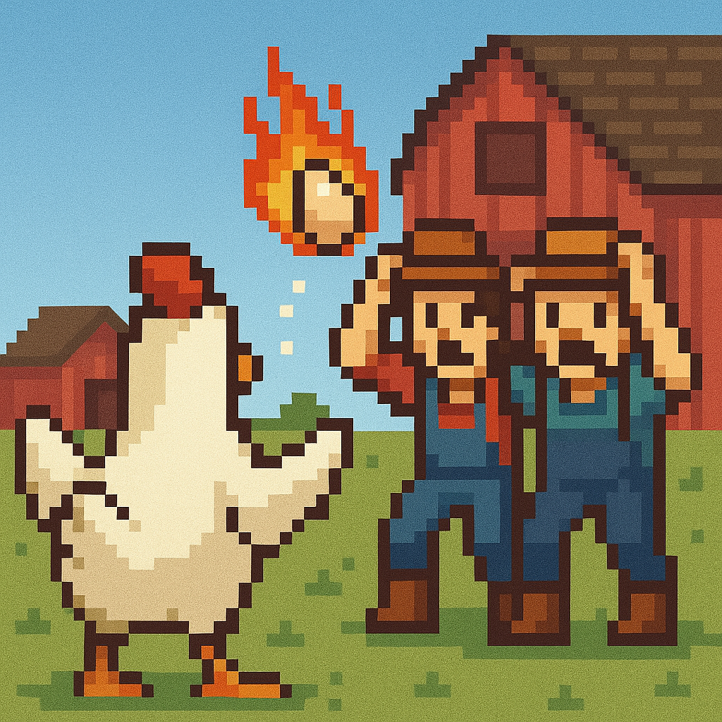 Chickens Vs Humans by Myst1cS04p