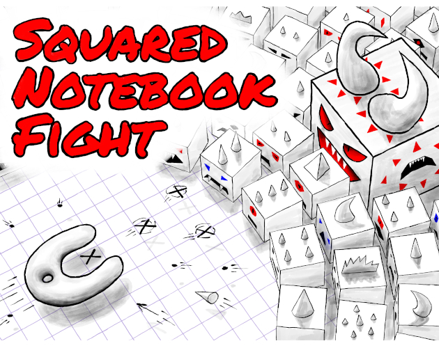 Wishlist on Steam - Squared Notebook Fight by Printed Cicada Games