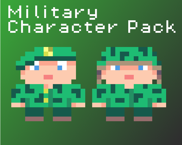 Military Character Pack by DravnirCreates