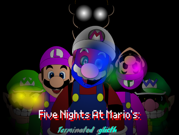 Five Nights At Mario's 5/The Terminated glitch by mario12333