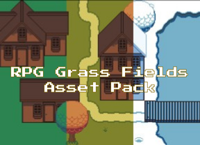 RPG Grass Fields + Village Asset Pack [UPDATED] by Carl_98