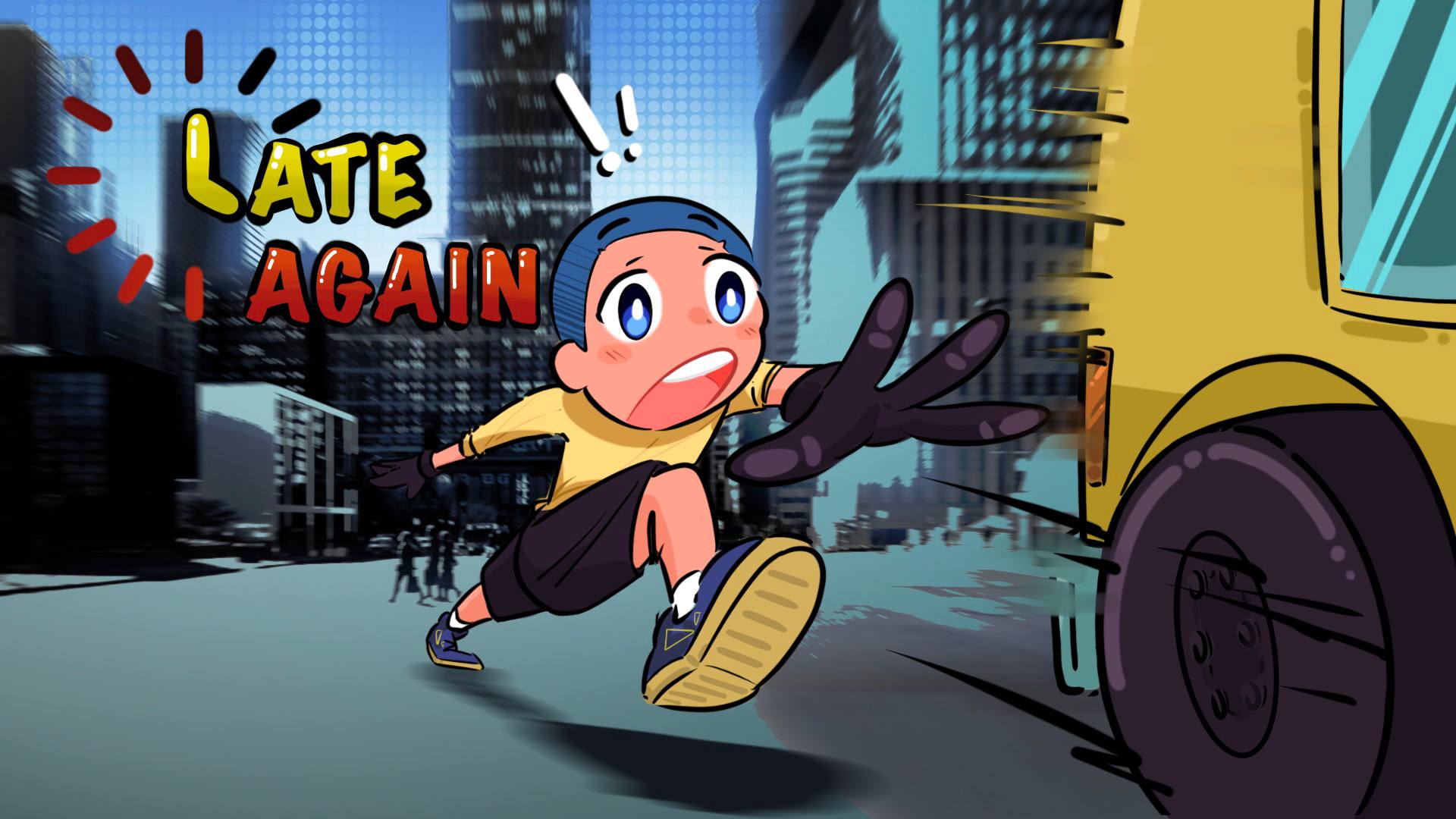 LATE AGAIN by marcosparada, Txaves