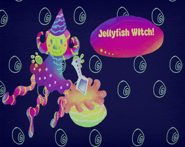 Jellyfish Witch! by FrankRJ for Shovel Jam 2025 - itch.io
