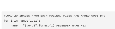 pygame - Batch 20 animation frames - Blender animation name output 0001 ...