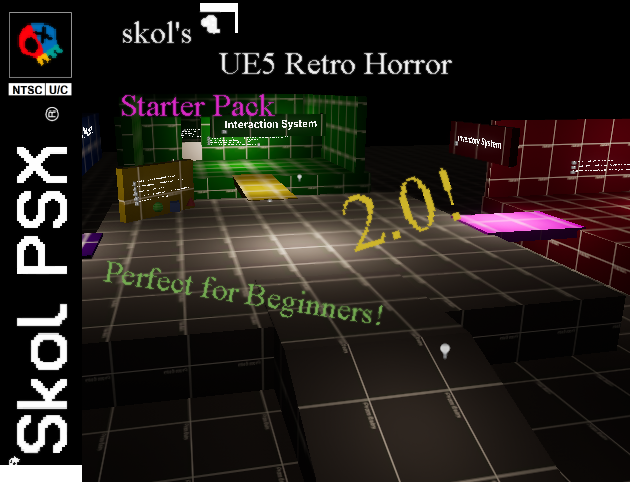 skol's UE5 Retro Horror Starter Pack 2.0 by Skol