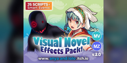 Devlog - Visual Novel Effects 🎥 Pack for RPG Maker MZ MV by 💃 Anya & Lolo 🦜