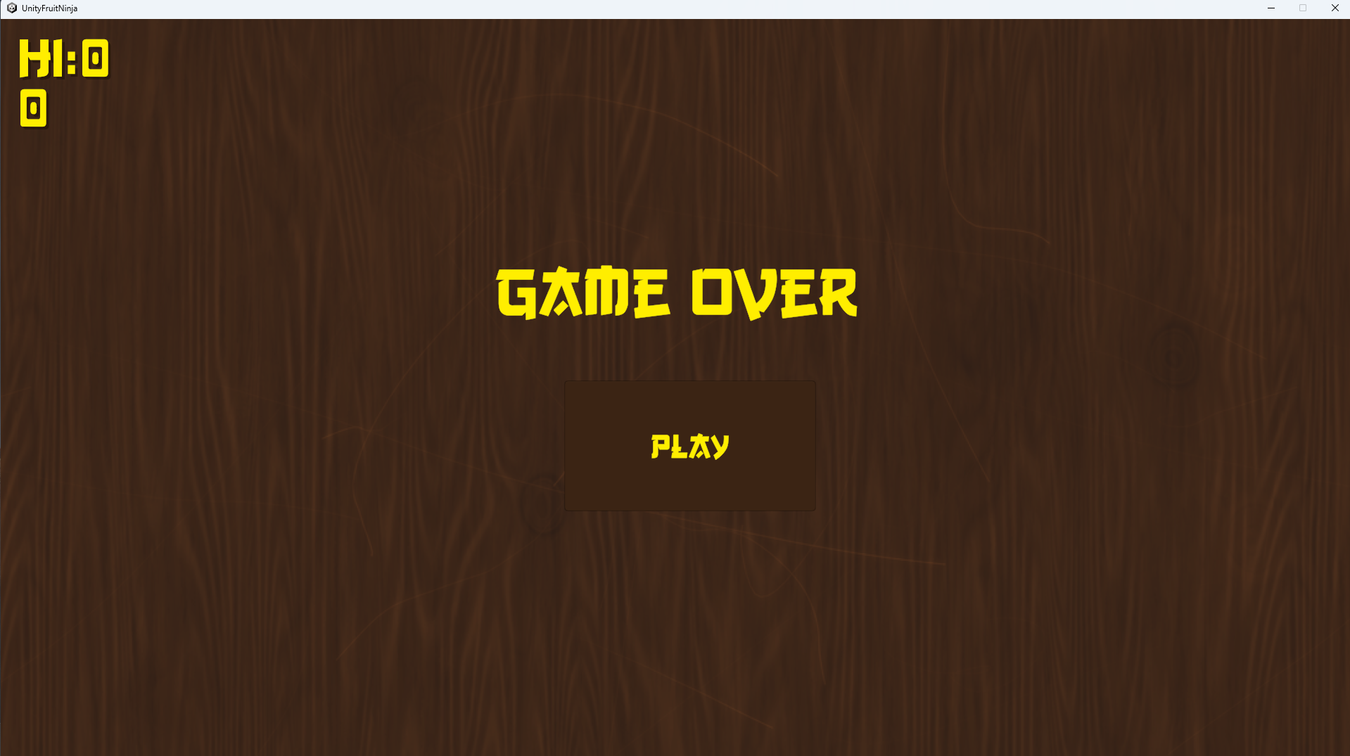 Unity Fruit Ninja by fallere456