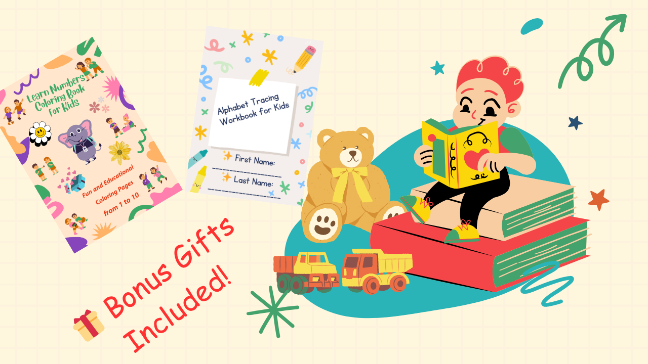 “Fun Learning Pack – Coloring, Tracing & Planners for Kids” by ...