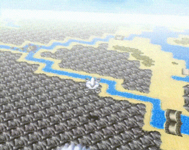 Final Fantasy 6 Style Airship for RPG Maker MZ by MauiGameStudio