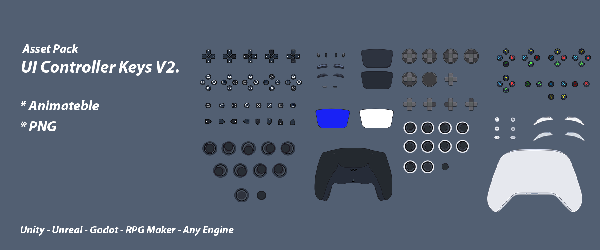 Controller Keys V2 UI by VerzatileDev
