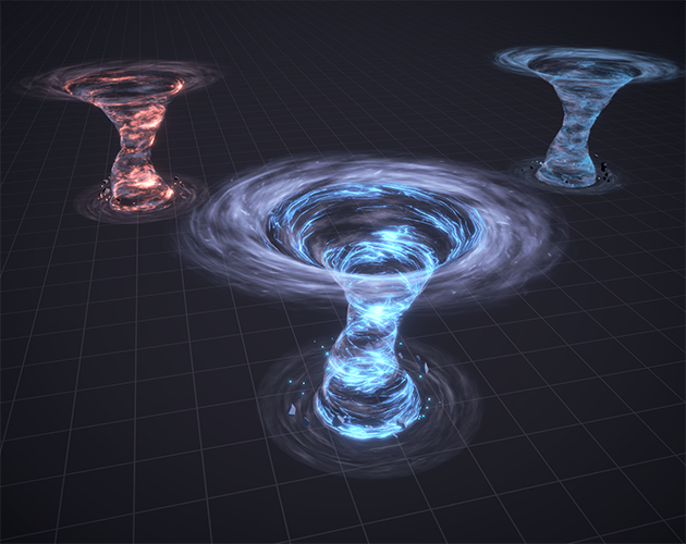 Unity Elemental Tornado VFX by FlexUnit