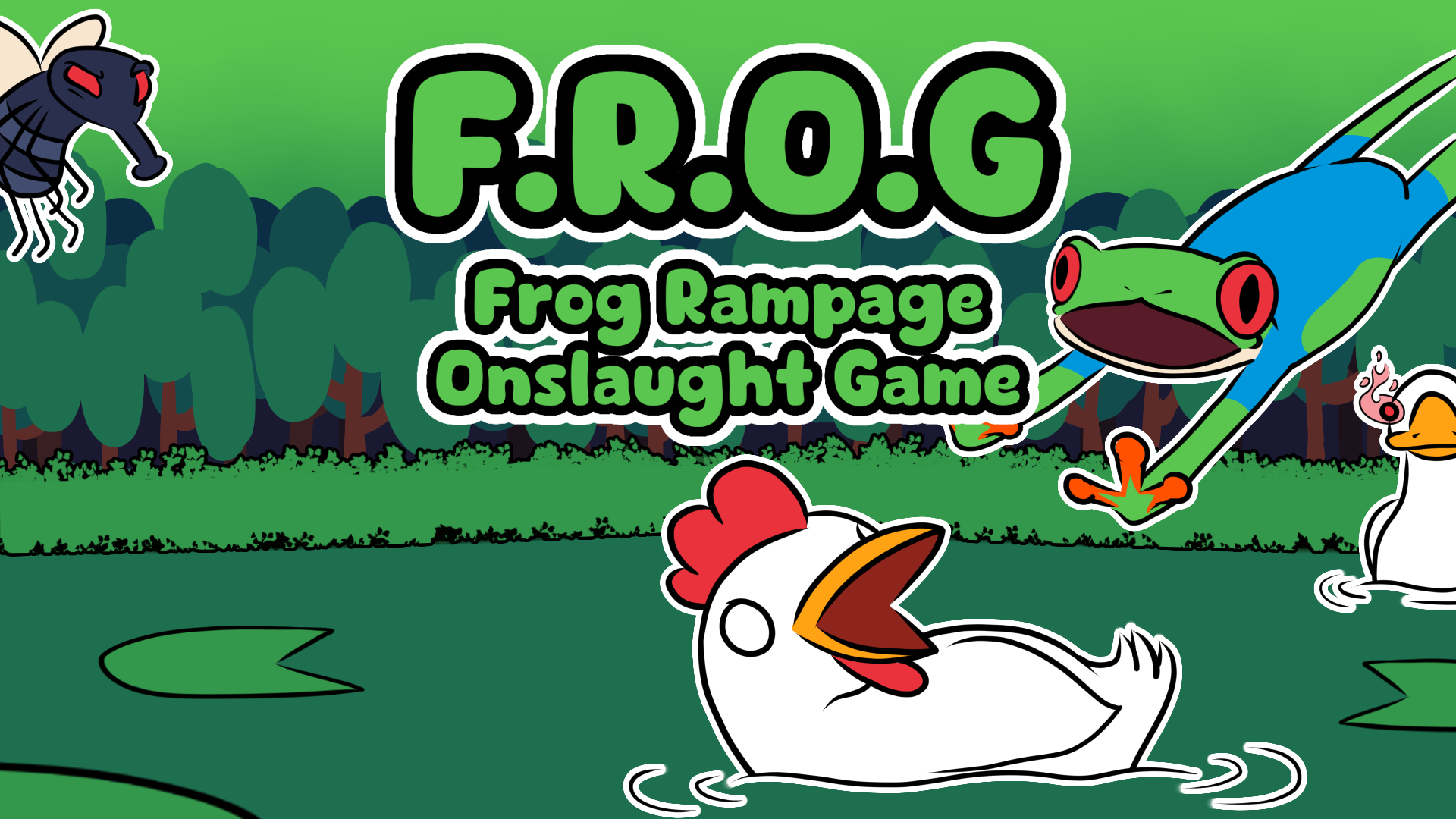 F.R.O.G. - Frog Rampage Onslaught Game by Team Happy Cat, LazyBones ...
