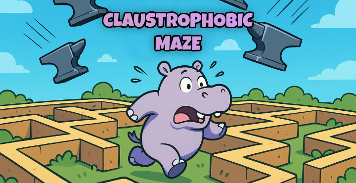 Claustrophobic Maze by NilanF