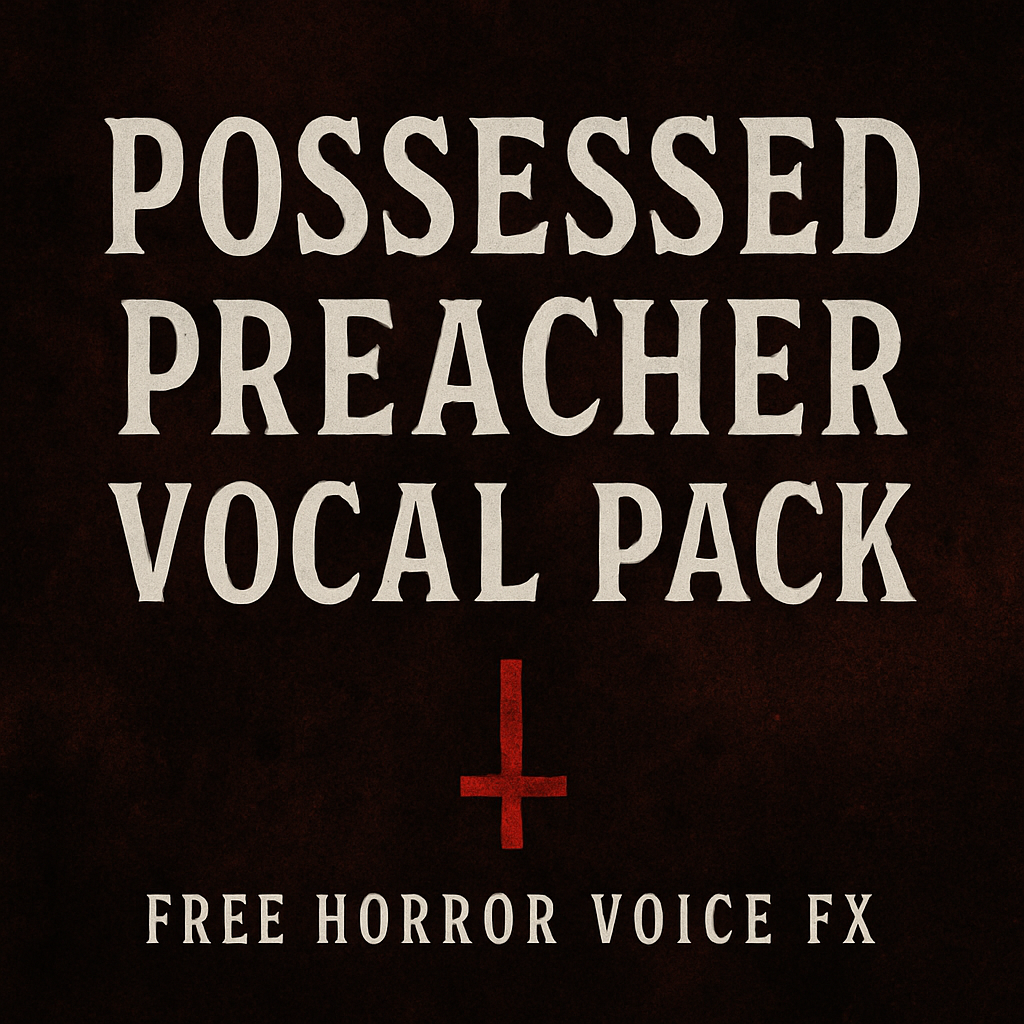 Possessed Preacher Vocal Pack – Horror Voice FX (Royalty-Free) by Comfort