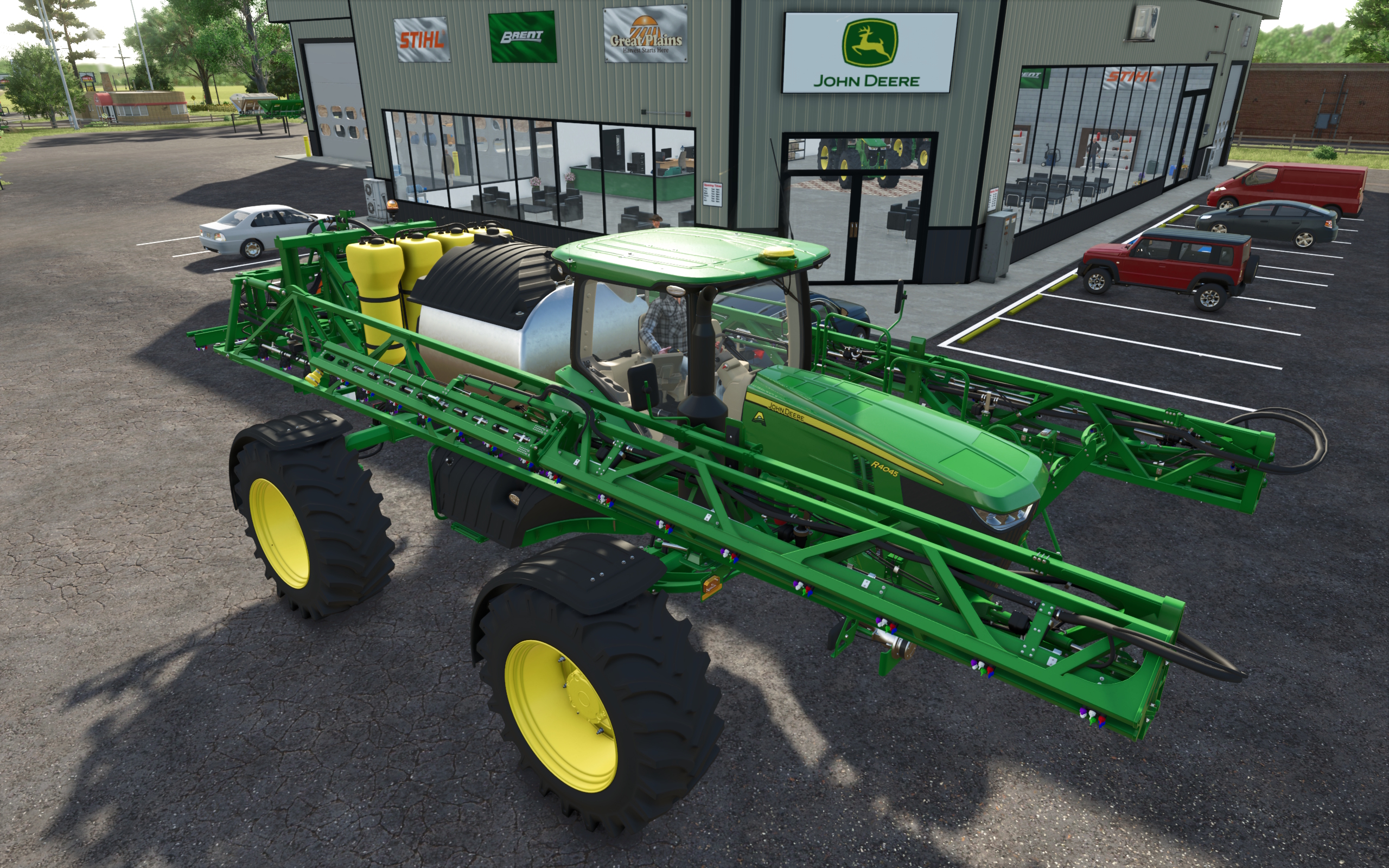 FS25 John Deere R4045 Edit by Green Acres Modding