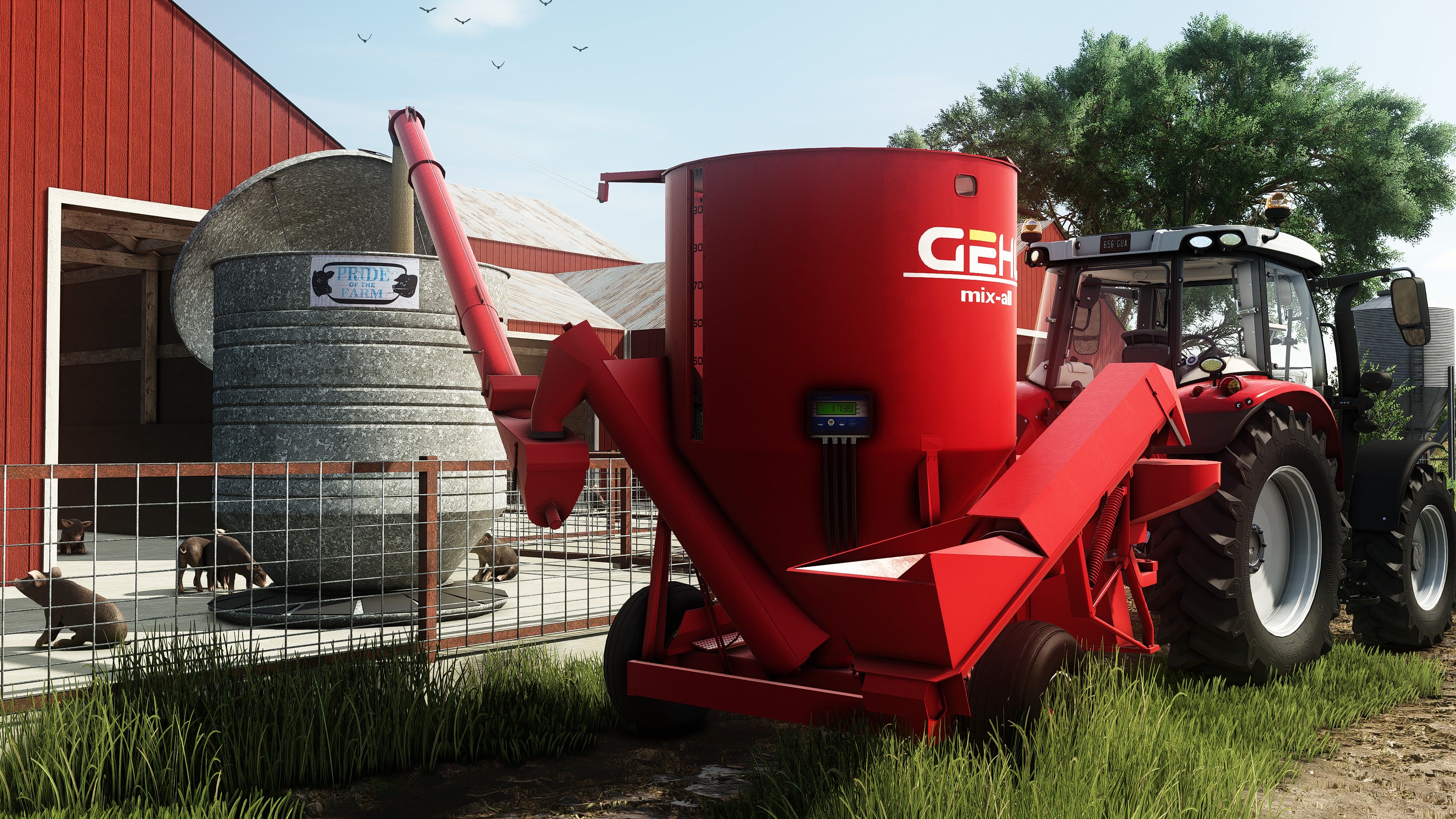 FS25 Gehl Mix-All 125 by Green Acres Modding