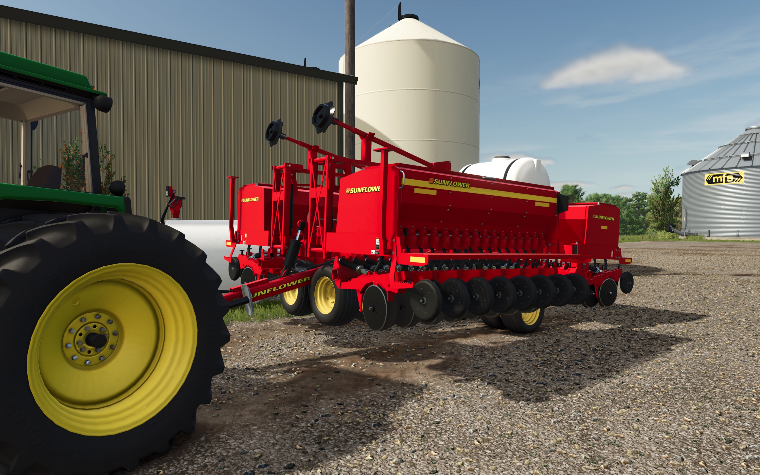 FS25 Semi-Fictional Sunflower 9433-30 Edit/Convert by Green Acres Modding