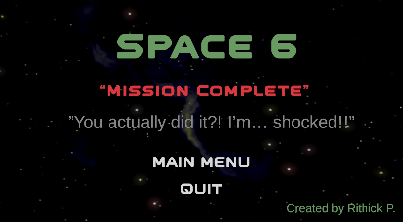 Space 6 by rithickAlies