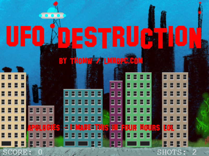 UFO Destruction by ThomW