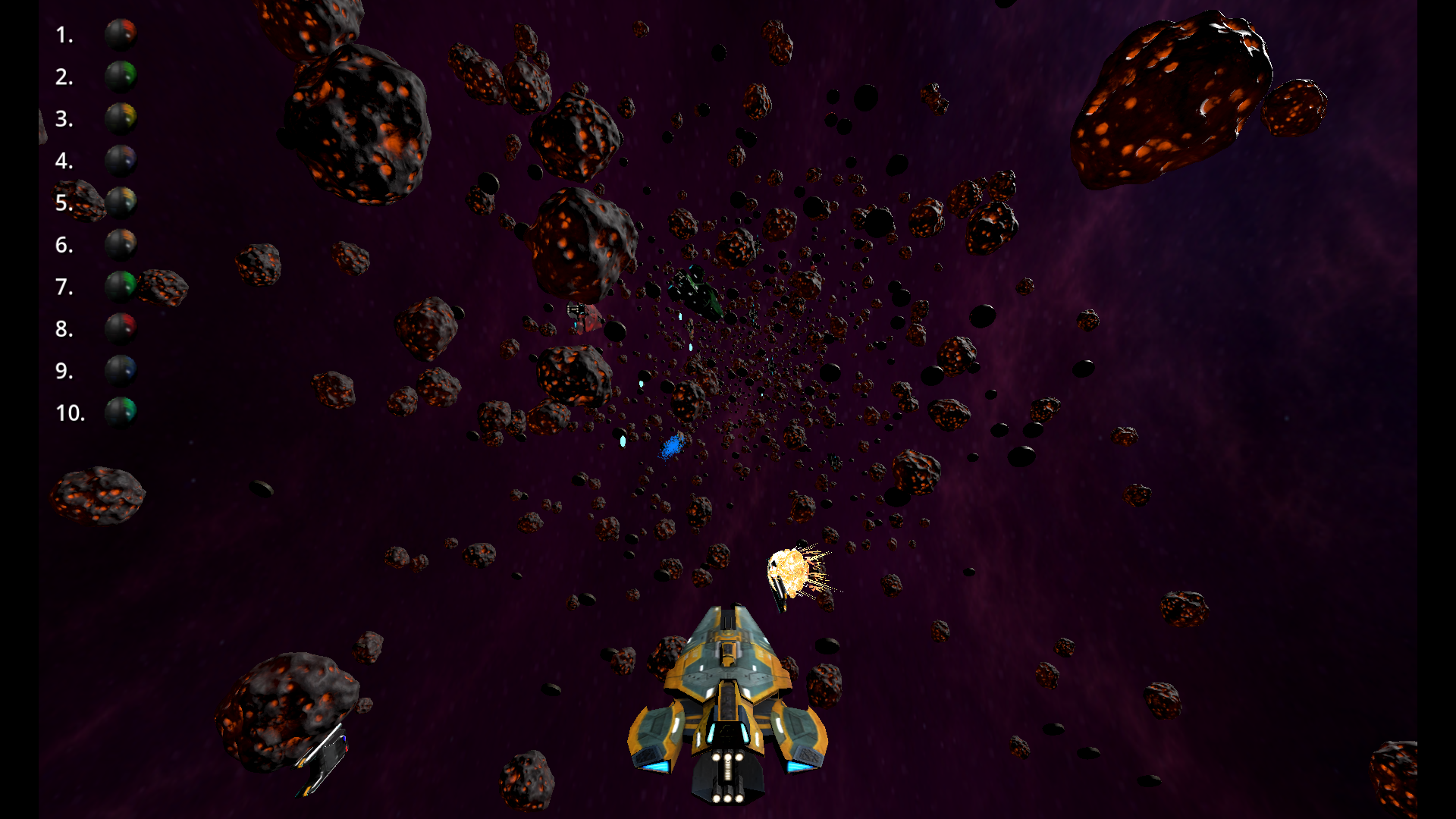 Asteroid Rush by Tarunia Game Hub