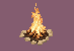 Isometric Asset - Campfire by RODWAN
