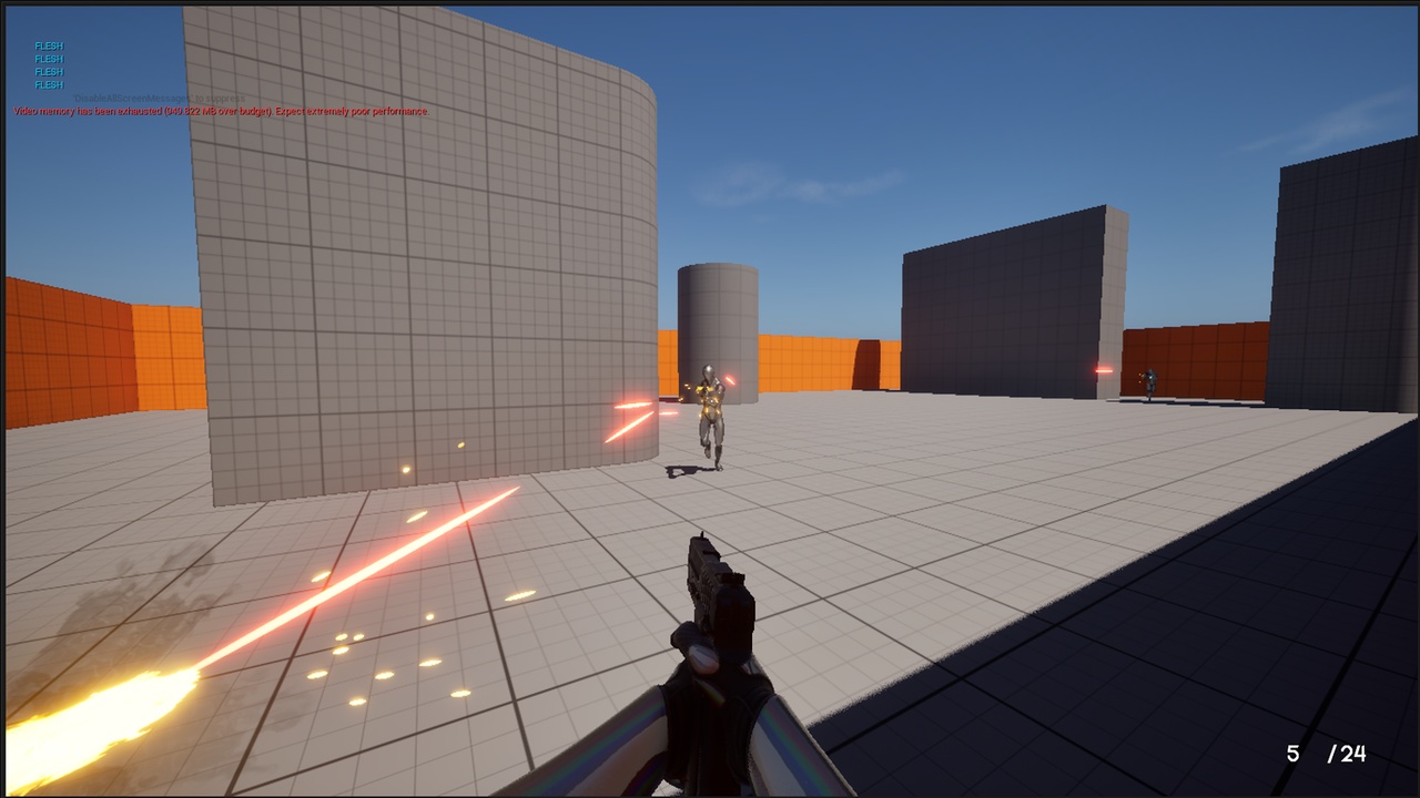 Advanced FPS Template Projectile Physics & Bullet Time UE5 by Motta [ARG]