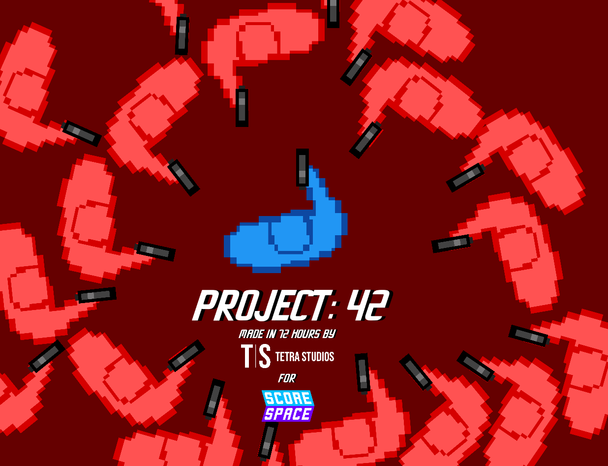Project: 42 - Shoot-em'-up where time moves when you do! by TetraStudios