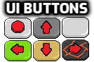 UI Buttons - 5 Types by JamBro