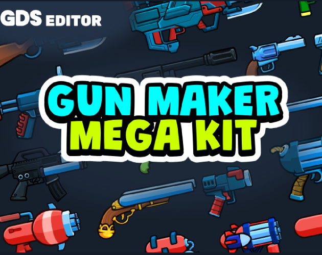 Gun making mega pack by Robert Brooks - gamedeveloperstudio.com