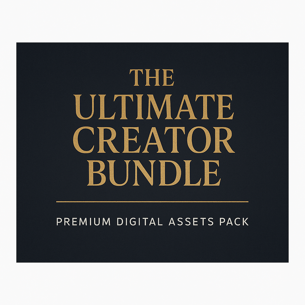 Quantum Genesis: The Ultimate AI-Powered Digital Asset Pack by ANZALLSTUDIO