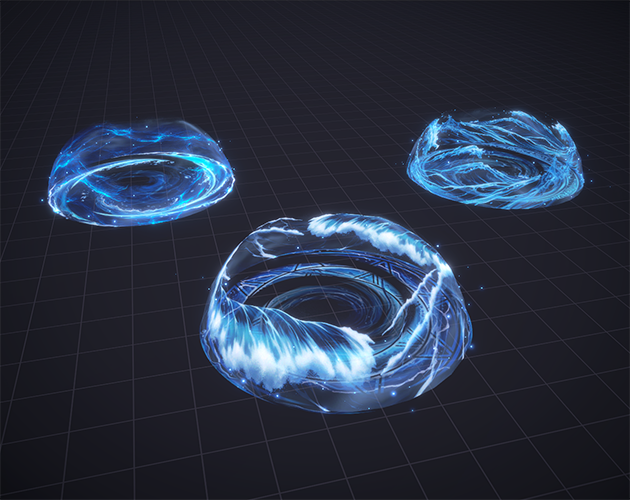 Stylized Water Spell VFX For Unity by FlexUnit