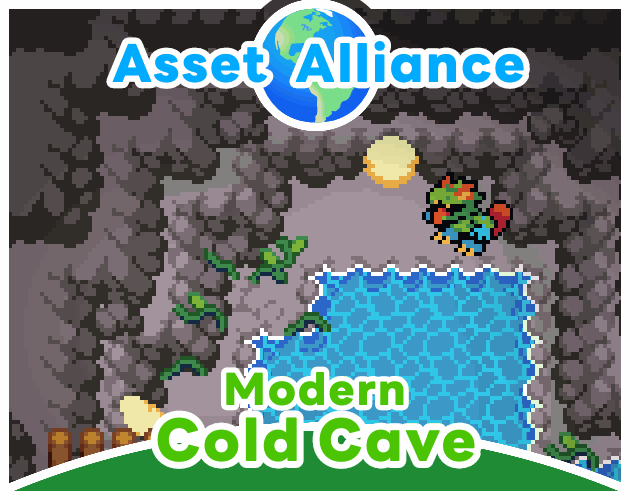 RPG asset tileset cave pack (Asset Alliance) by Gif