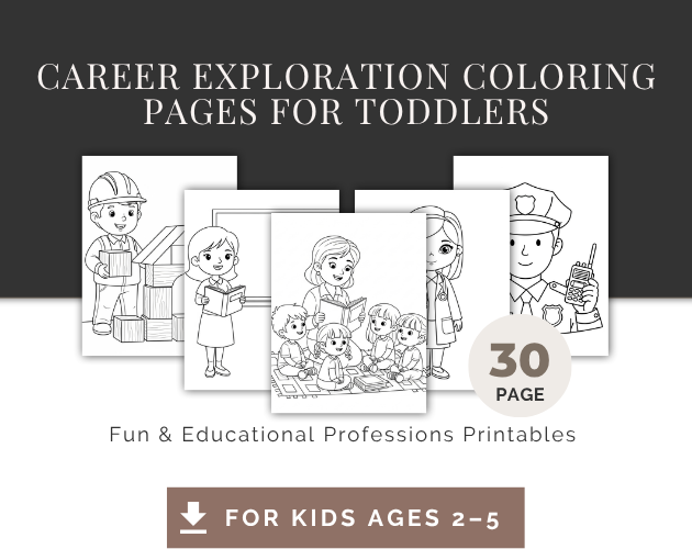 Career Exploration Coloring Pages | Fun & Educational Professions ...