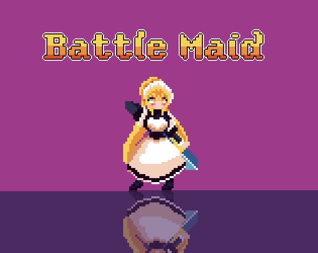 Battle Maid 2D Pixel Art by Josee