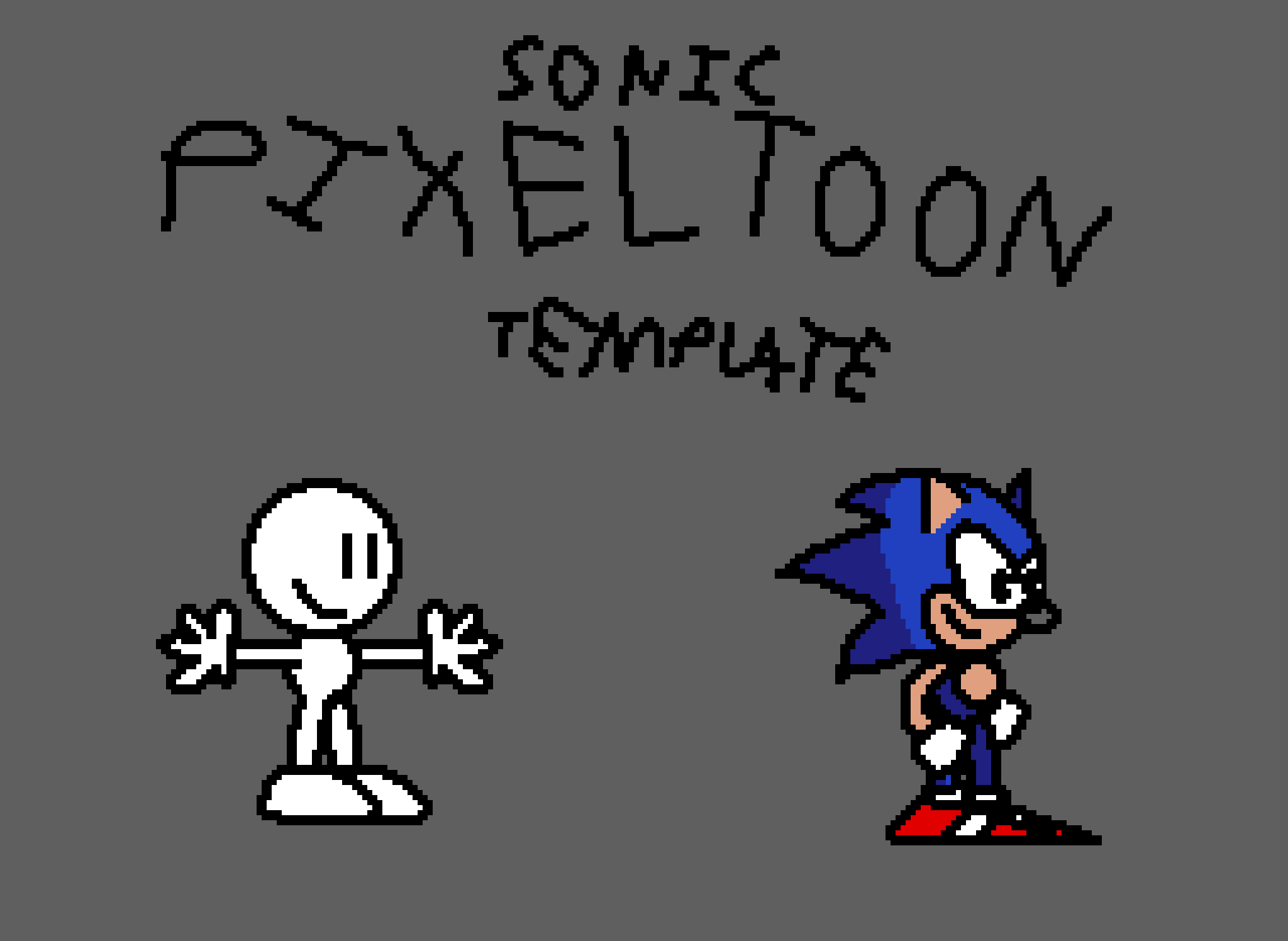New 1.2 Update!!!1! - Sonic PixelToon - Free Sonic Character Template ...