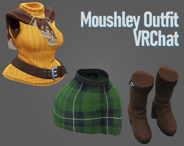 Moushley Outfit - Add-On - Mouse Base by ChunkerBuns